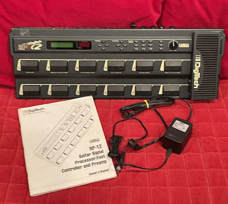 DigiTech RP12 Guitar Signal Processor/ Foot Controller / | Reverb UK