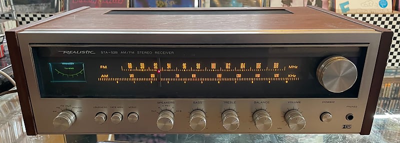 Realistic STA-52b Classic Vintage AM/FM Stereo Receiver Wood | Reverb
