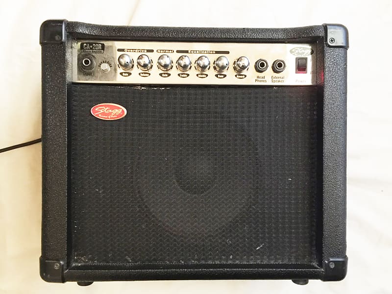 STAGG CA-20R Guitar Combo Amplifier with Overdrive and | Reverb