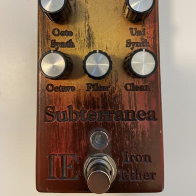 Iron Ether Subterranea - Red/Orange Sunburst | Reverb