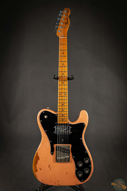 Fender Telecaster Custom 2000s - Peach Pastel | Reverb