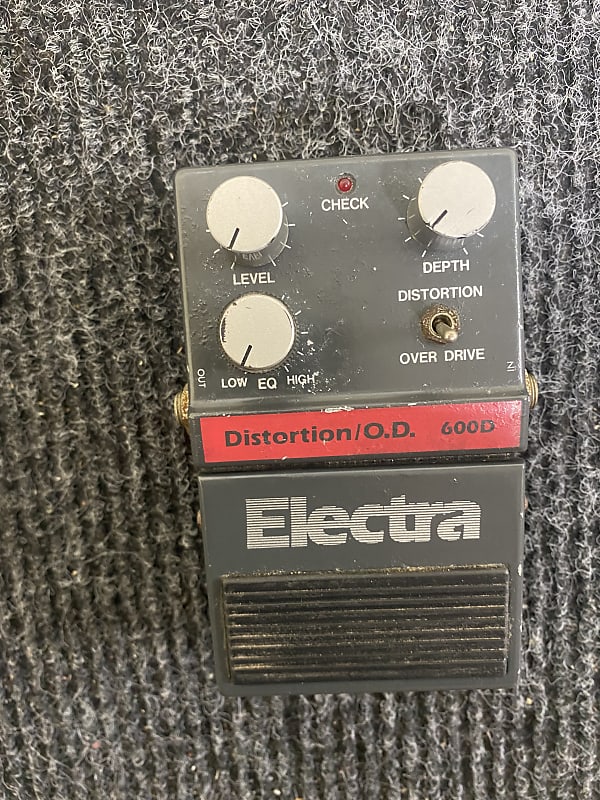 Electra 600D Overdrive/Distortion MIJ | Reverb
