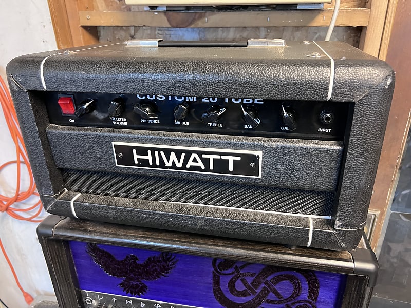 Hiwatt Custom 20 Tube head modified by Blackhawk amplifiers | Reverb