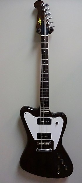Aria Non-Reverse Firebird 80s Brown | Reverb