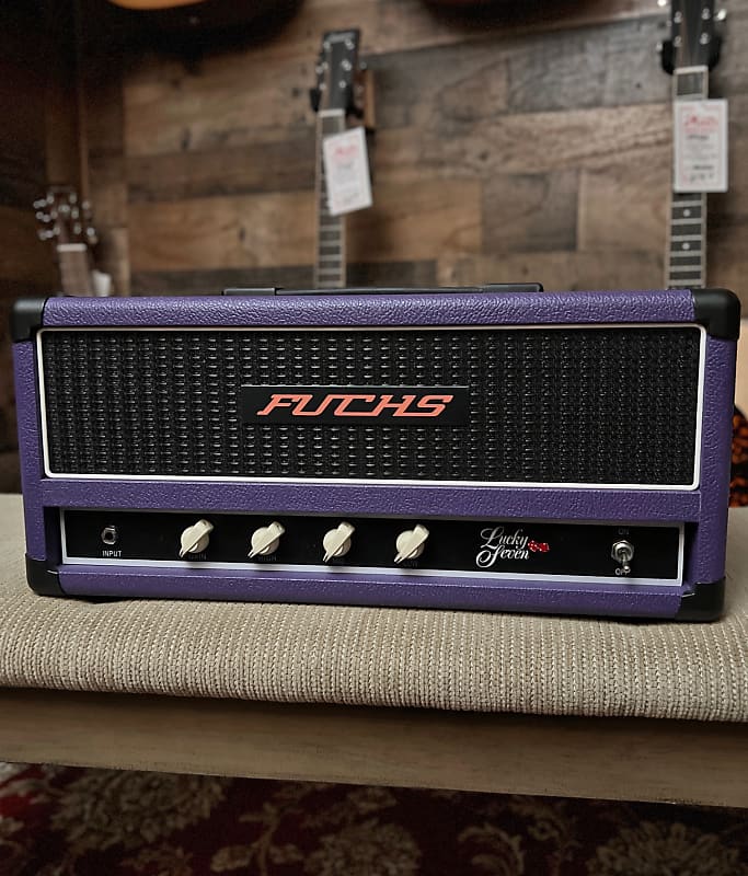 Fuchs Lucky Seven MKI 7 Watt Tube Guitar Amp Head - Purple | Reverb