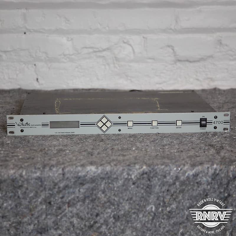 White Instruments 4700 Room Tuning PA Equalizer | Reverb