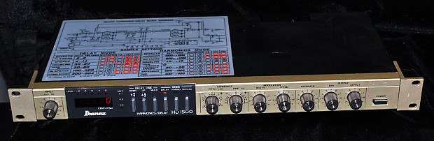 Ibanez HD 1500 Harmonics/Delay Rack Unit | Reverb