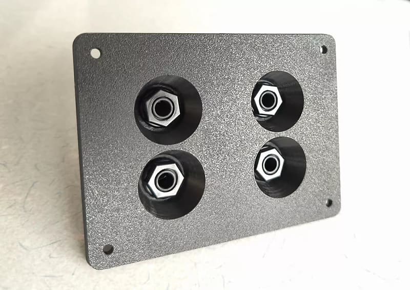 4 input jack plate for Marshall cabinet | Reverb