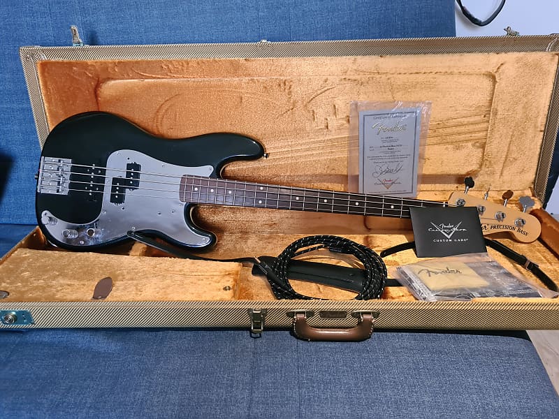 Fender precision masterbuilt Jason Smith 59 precision nos | Reverb
