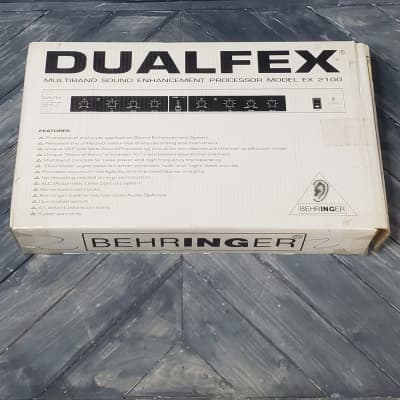 Used Behringer Dualfex EX2100 Multiband Sound Enhancement | Reverb