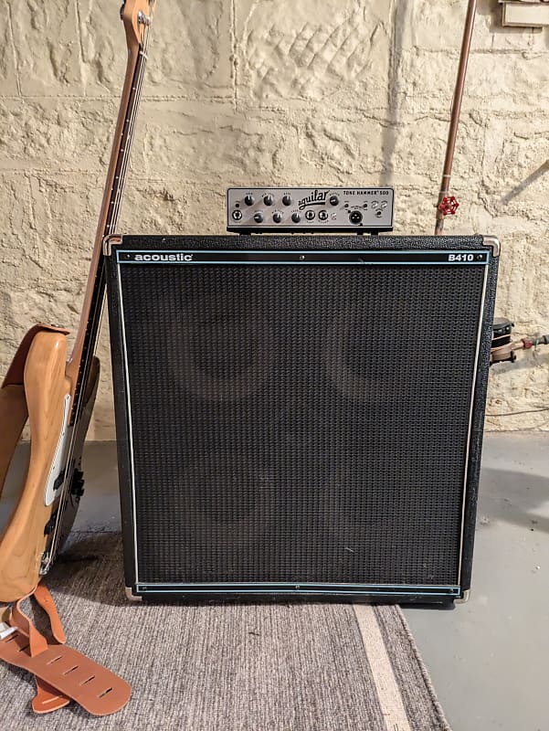 Acoustic B410 Electric Bass Guitar Speaker Cabinet 4x10'' | Reverb