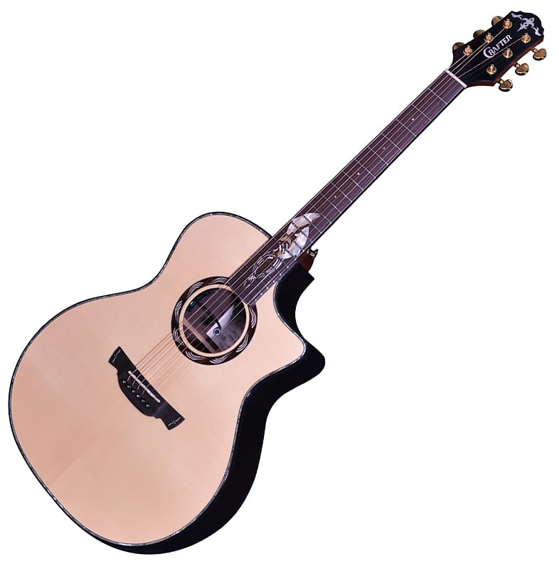 Crafter KSM 1000 PRESTIGE SM G-1000c Unique Inlay Acoustic | Reverb