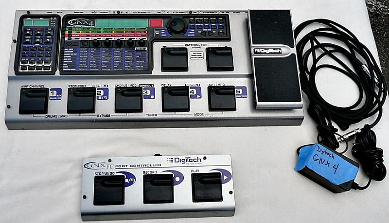 DigiTech GNX 4 Guitar Multi Effect Processor w GNX FC Foot | Reverb