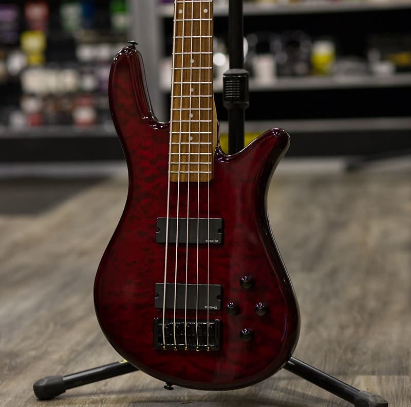 Spector Q5 Pro 5-String Quilted Maple - Red | Reverb Canada
