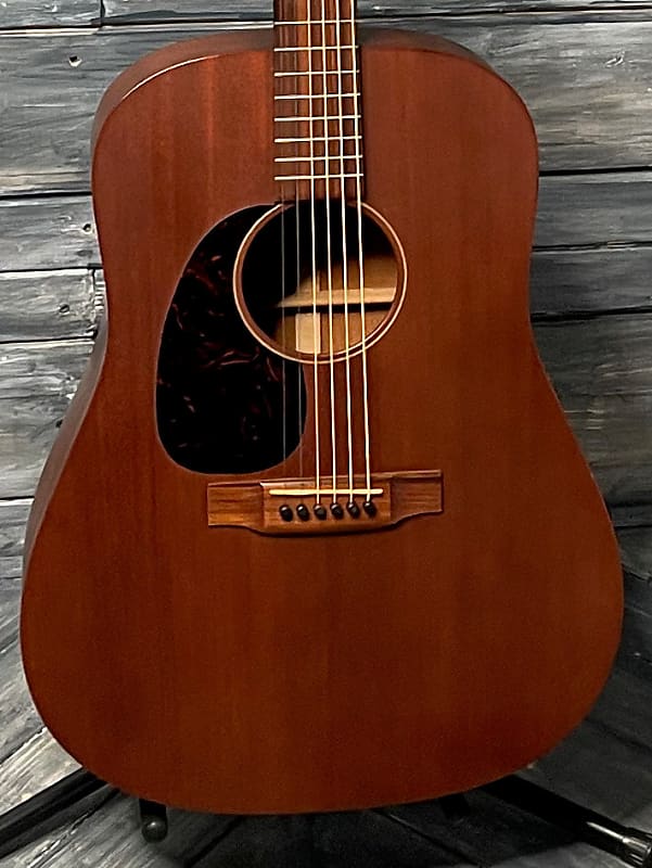 Used Martin Left Handed D-15M Mahogany Acoustic Electric | Reverb