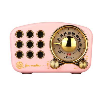 Vintage Radio - Pink | Reverb