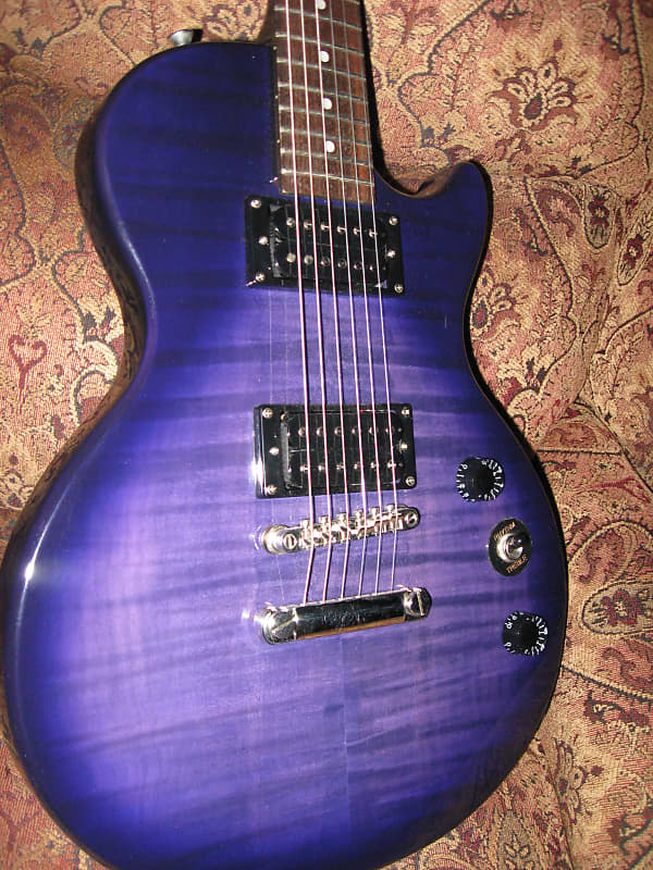 Epiphone Special II Plus Top Flame Maple 2009 - Purple Burst | Reverb