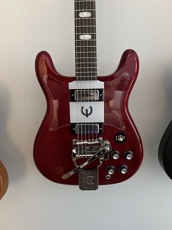 Epiphone Crestwood with 1970s Gibson mini humbuckers | Reverb