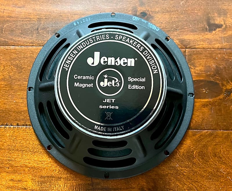 Jensen 10 inch Jet series Electric Lightning Speaker - 16 ohm | Reverb