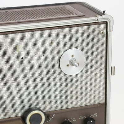 1964 Ampex Model 602 Burgundy Leatherette Portable Analog | Reverb