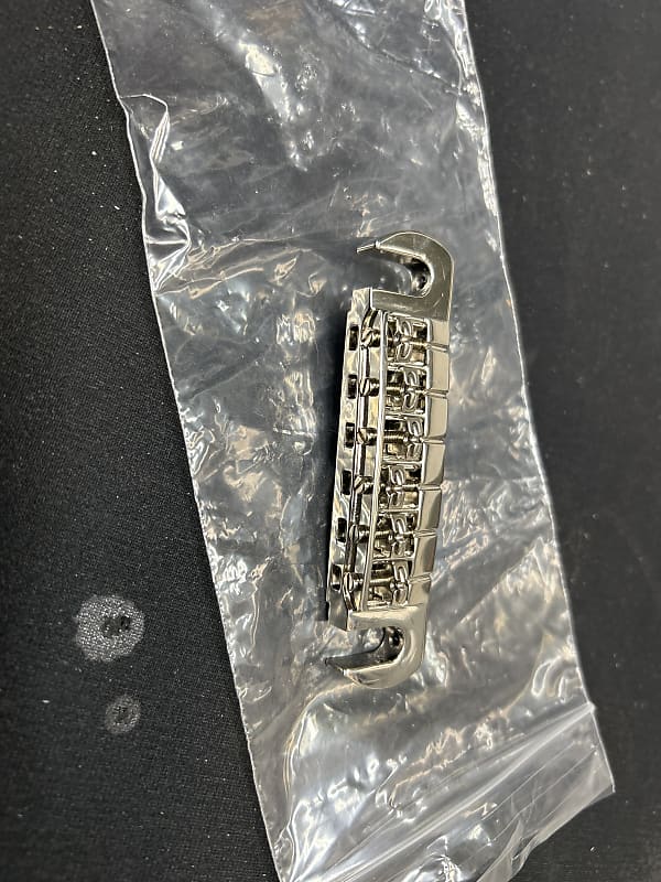 PRS Piezo tailpiece wraparound 2019 - Chrome | Reverb
