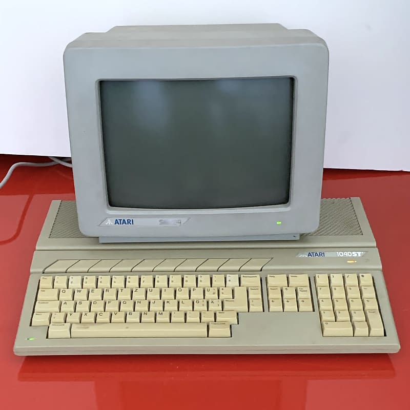 ACHTUNG Sammler: ATARI 1040 STE mit Monitor SM124 grau TOP | Reverb