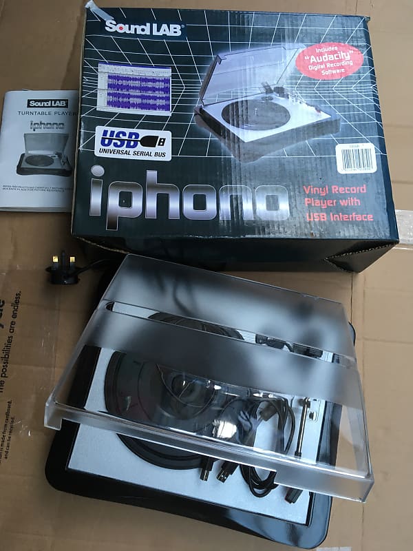 Soundlab I Phono USB Turntable Digital Recording Kit | Reverb UK