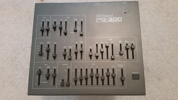 Roland PG-300 Programmer Alpha Juno 1, 2 and MKS-50 | Reverb