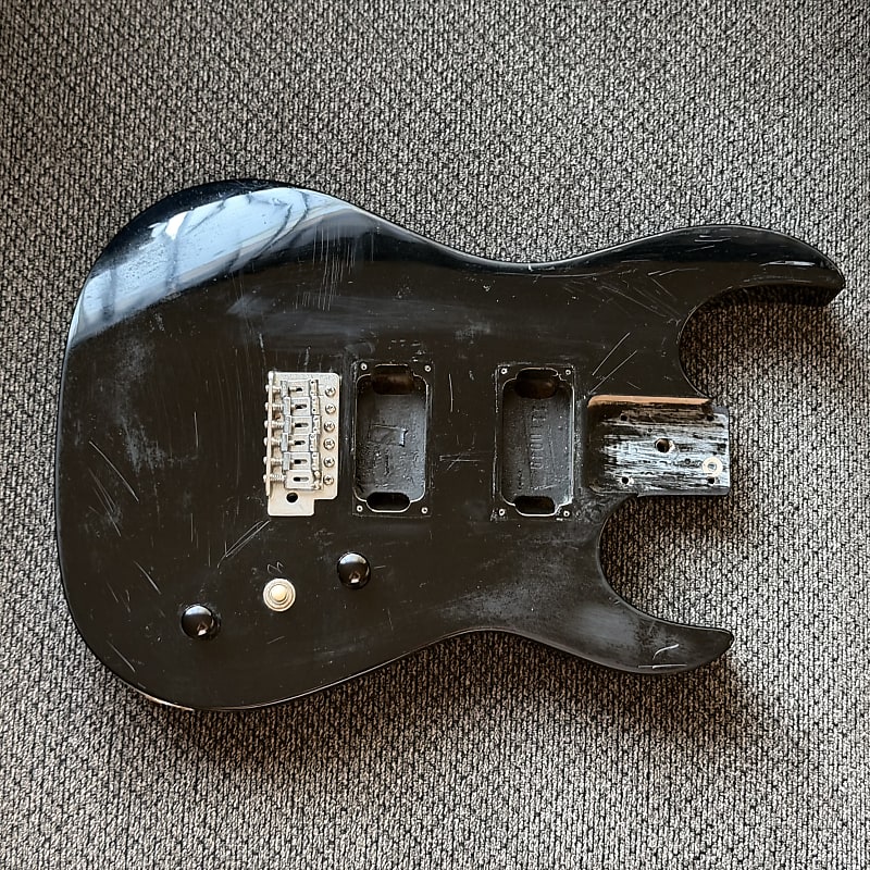 BC Rich ASM Assassin Electric Guitar Body Black - 2011 | Reverb