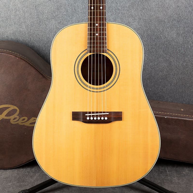 Peerless PDJ60 Solid Top Acoustic - Hard Case - 2nd Hand | Reverb UK