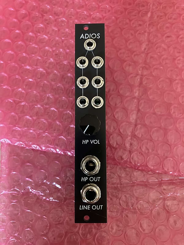 Eurorack Output Module w/ mixer, headphone out /// Custom FR4 | Reverb