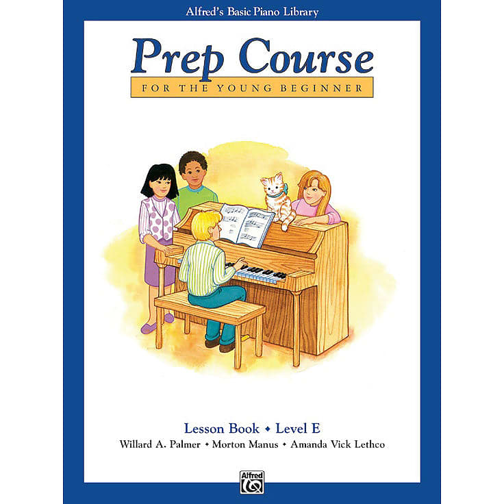 Alfred's Prep Course Lesson Book (Levels A-F)-Level E | Reverb