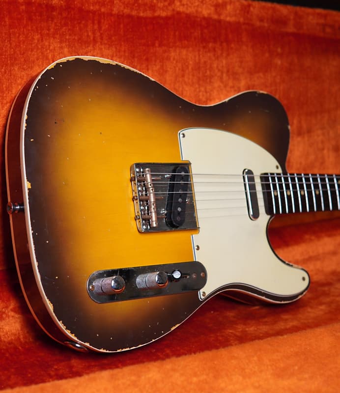 Freakaster Telecaster Custom Chocolate Burst, Roasted Neck, | Reverb