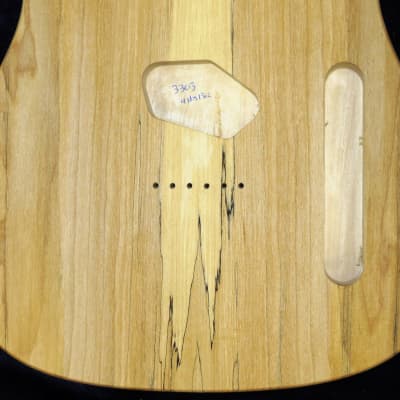 Spalted Maple Top and Back \ Basswood Telecaster Tele Body | Reverb