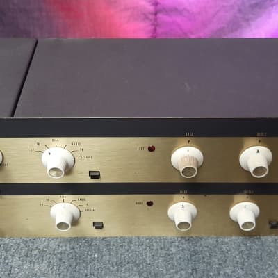 Vintage Dynaco 2 x PAM-1 + DSC-1 Dynakit Stereo Tube Preamp | Reverb