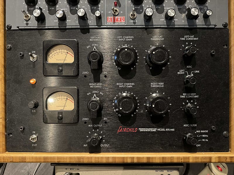 Fairchild POM Fairchild 670 MKII 2016 - Black anodized | Reverb