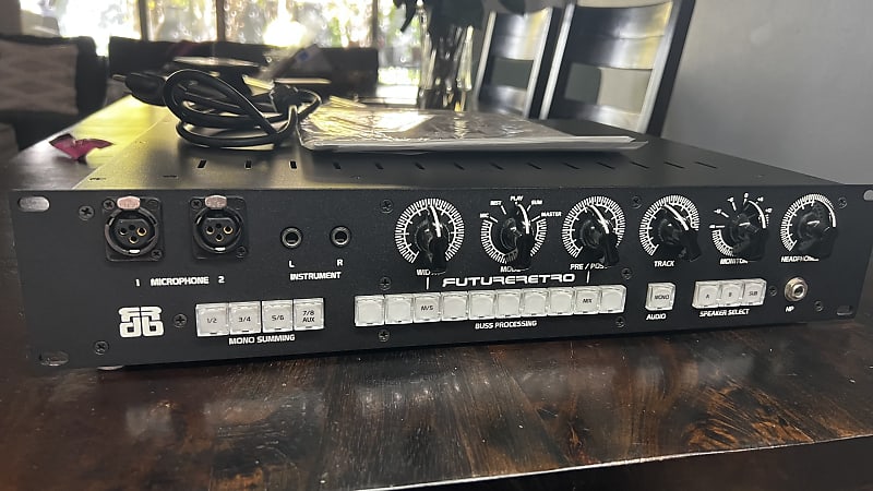 Future Retro db Mastering Processor - Serial 44 - Aux 7/8 Mod | Reverb