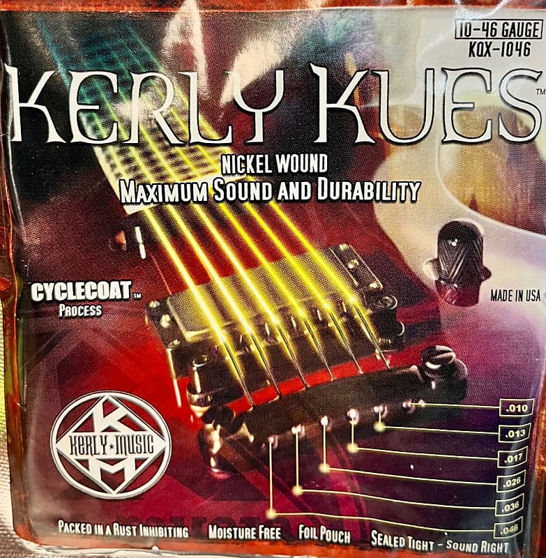 Kerly Kues Nickel Medium 10-46 - Discontinued! Blow Out Sale! | Reverb