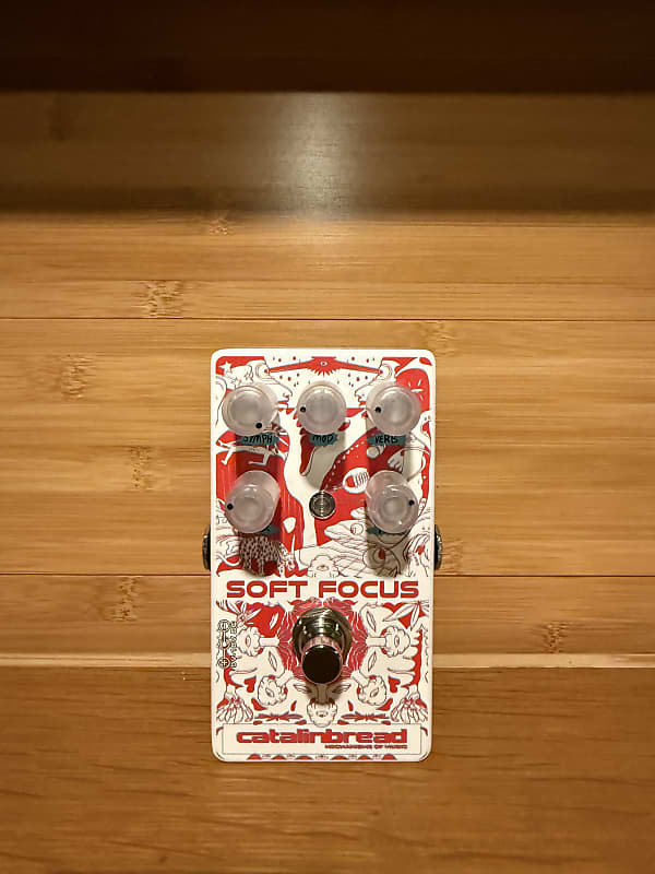 Catalinbread Ltd. Ed. Soft Focus Shoegaze Reverb Pedal - 3D | Reverb