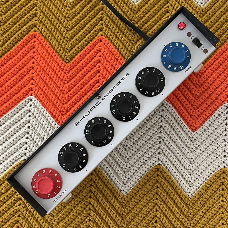 Shure Reverberation Mixer - AMAZING PREAMP with Real Spring | Reverb