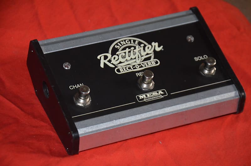 Mesa Boogie USA Single Rectifier Footswitch * RECT-O-VERB 3 | Reverb