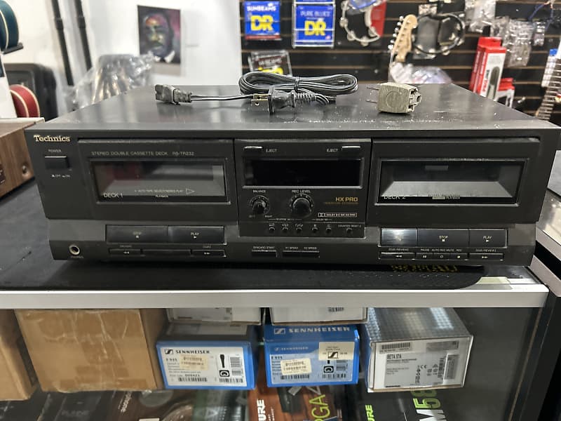 Technics Rs-tr232 1990s-2000s - Black | Reverb