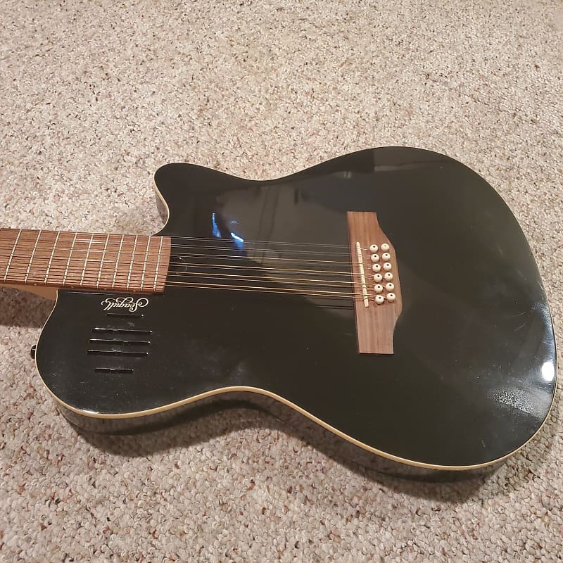 Seagull SA-12 black Early 2000's - Black gloss | Reverb