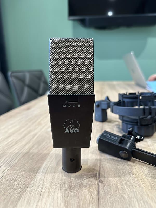 AKG C414 B-ULS P12 48 1980s - Black | Reverb