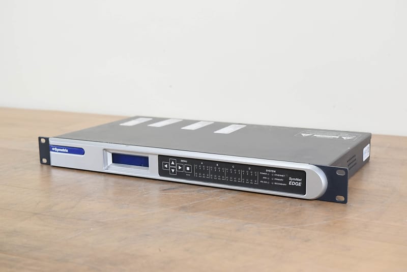 Symetrix EDGE DSP Frame with Four 4-Channel I/O Slots (church | Reverb