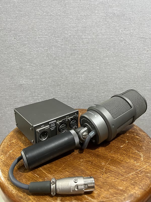 Fostex M22RP / P400 Vintage Ribbon Microphone ! | Reverb Australia