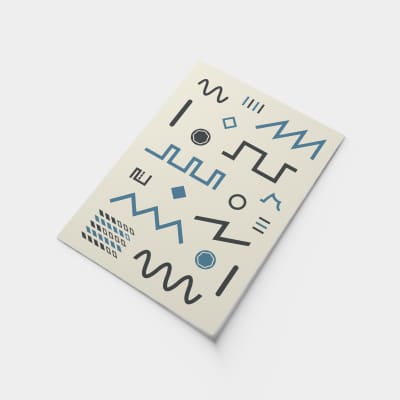 Synthesizer Waveform Print - Synth Poster, Oscillator | Reverb UK