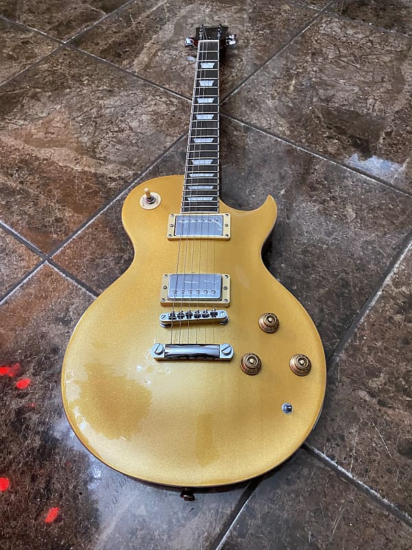 Austin AS6PRO - Gold Top Les Paul style Goldtop lp Electric | Reverb