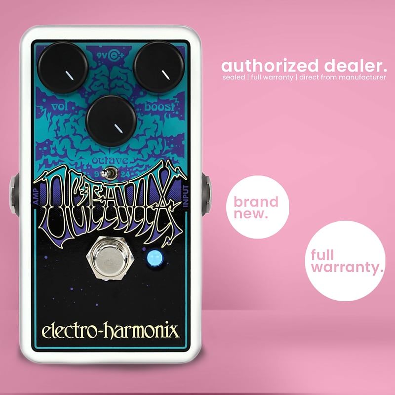 Electro-Harmonix Octavix Octave Nano Fuzz Effects Pedal w/ | Reverb
