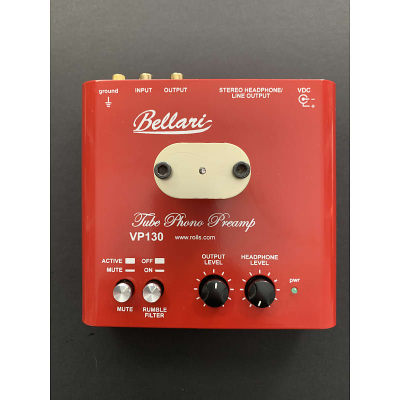 Bellari VP130 Tube Phono Preamp 2010 - red | Reverb